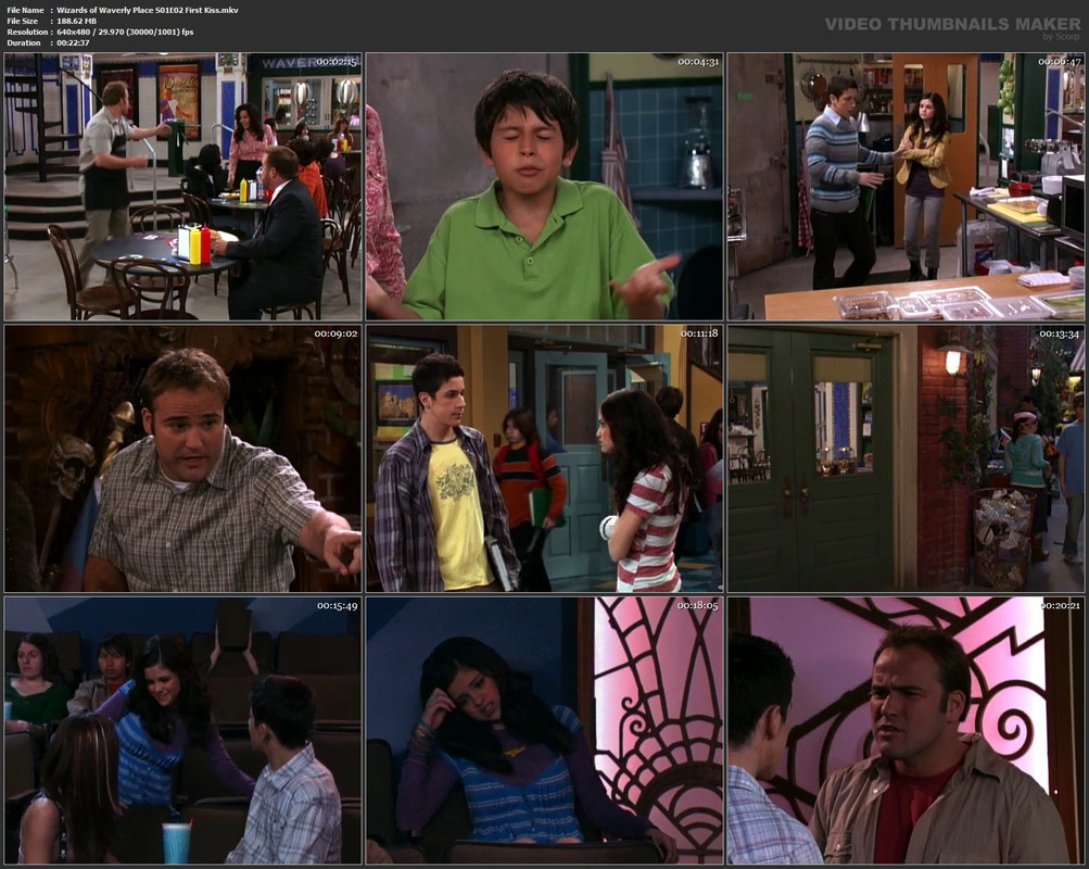 Wizards of Waverly Place S01 E02 First Kiss mkv — Postimages
