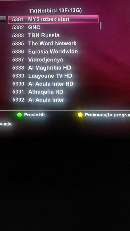 Hotbird 13 F 13 G Lista 2 — Postimages