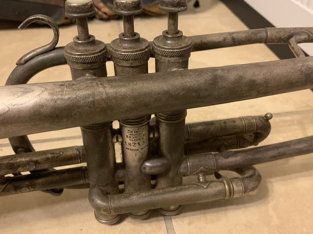 King 1935 Master Model cornet sn 182130 (12) — Postimages