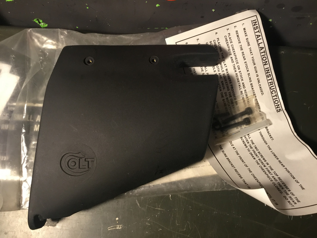 *COLT Delta HBAR clone lot* Colt A2 Cheek Riser, Colt logo ARMS #2 ...