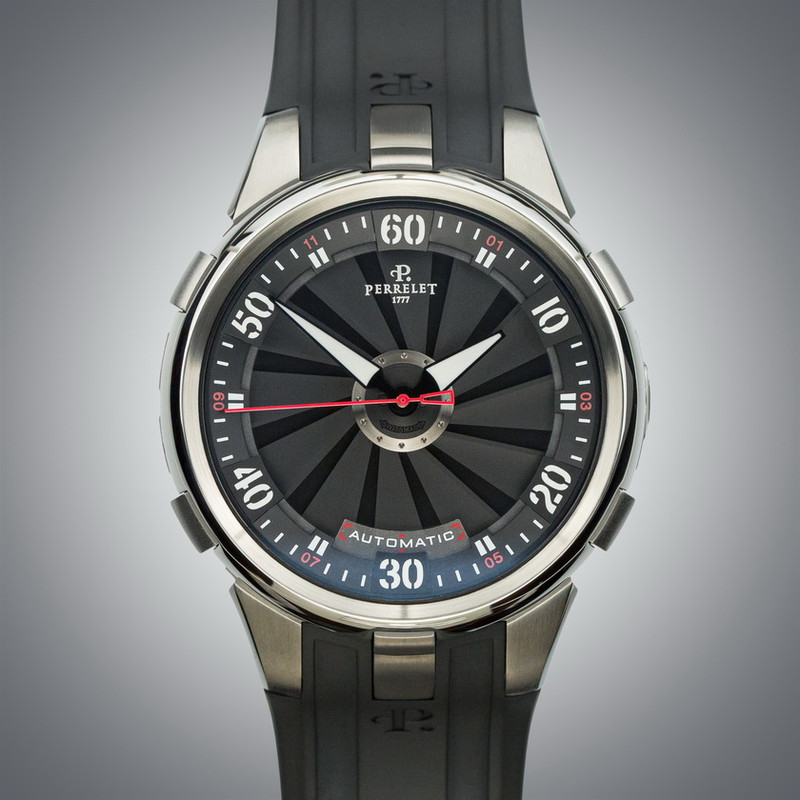 Perrelet Turbine XL Titanium ref A1050 1 — Postimages
