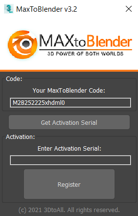 Installation Of Maxtoblender V3.2 - Activation Serial Number Issue ...