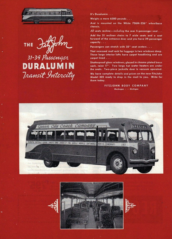 Fitzjohn '36 on White 706 M chassis Duralumin — Postimages