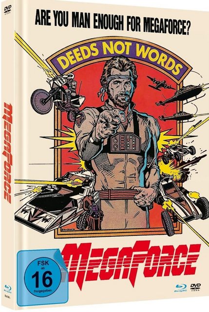 MEGAFORCE (1982) Limited Edition Mediabook (BD+DVD) - Blu-ray Forum