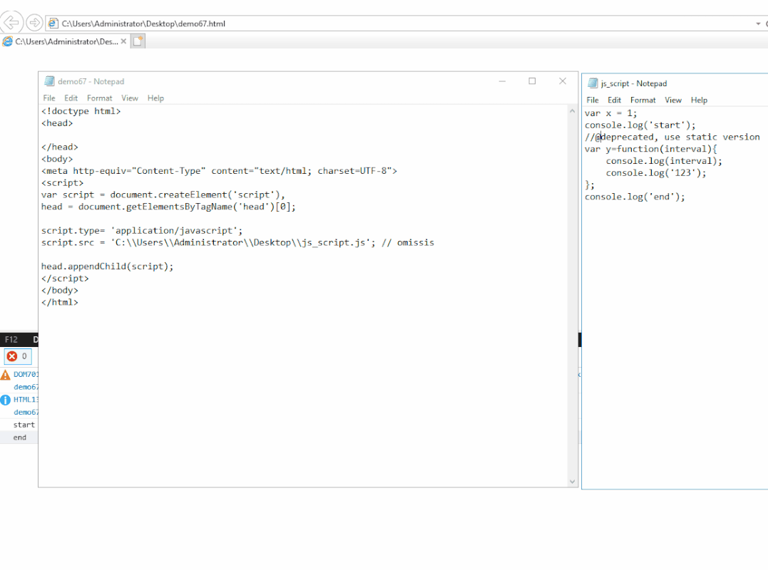 Internet Explorer 10 Ie10 Throwing Javascript Error Script1004 Stack Overflow