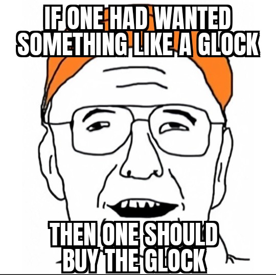 The Glock clone from Ruger/Magpul seems to be on sale everywhere ...