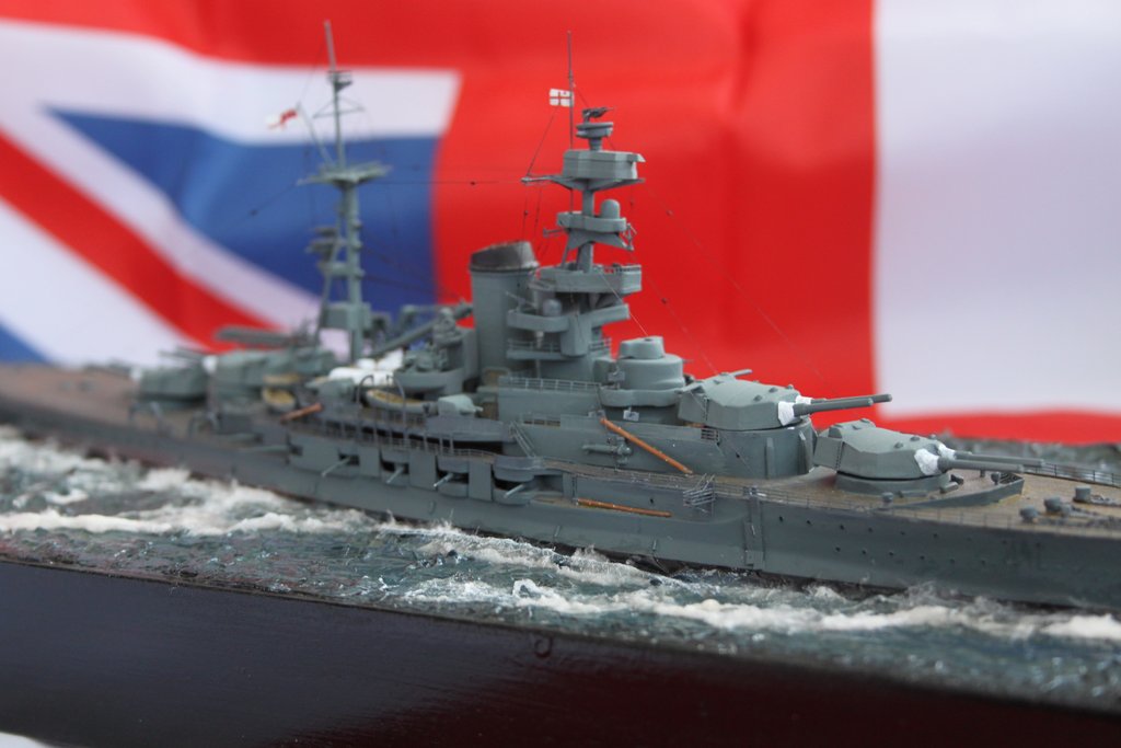 HMS Resolution 1/500 "R" Class Battleship - Ready for Inspection ...