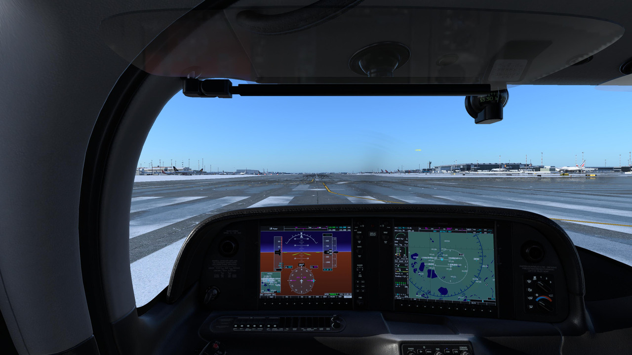 X-Plane 12: IFR (I follow roads ;-) ) EGLL to EGCC in winter - The X ...