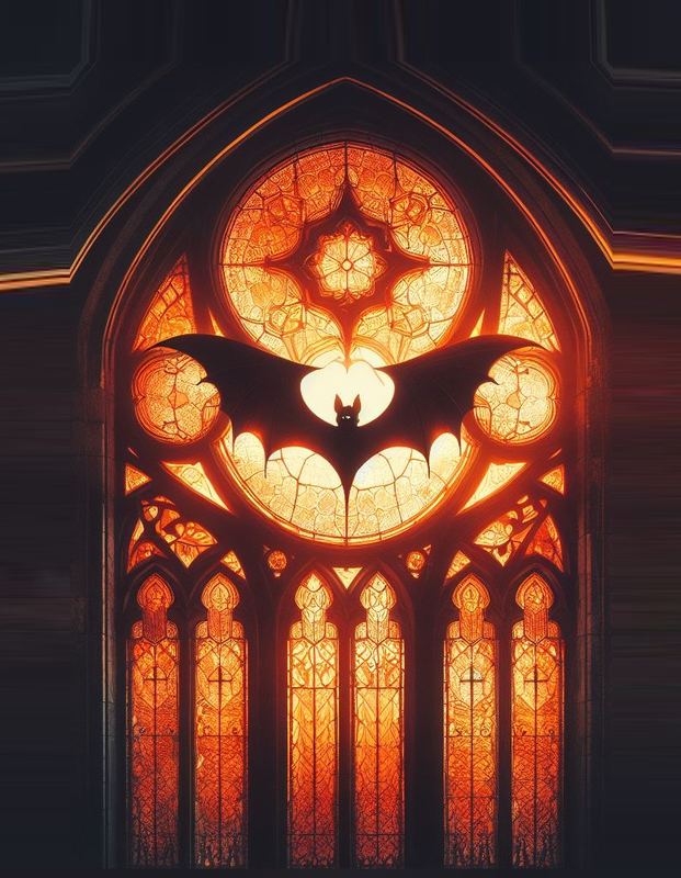 bat Window Orange Top — Postimages