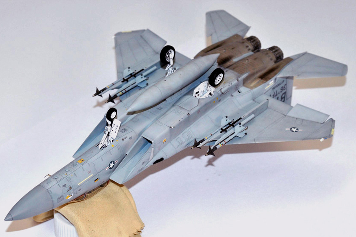 1/72 Hasegawa F-15C from Bitsburg Air Base (Germany, 1984) - Ready for Inspection - Aircraft ...