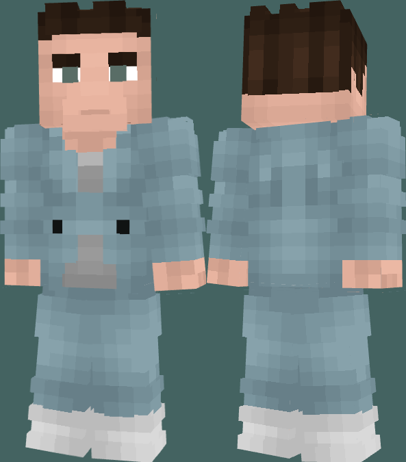 Luke Riordan | Golden Boy - Gen V Minecraft Skin