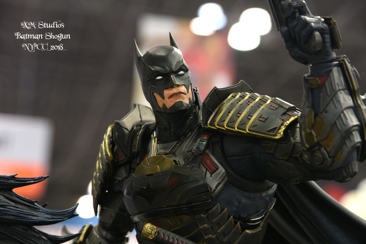 XM Studios NYCC 2018 - Batman Shogun on armored stallion - Statue Forum