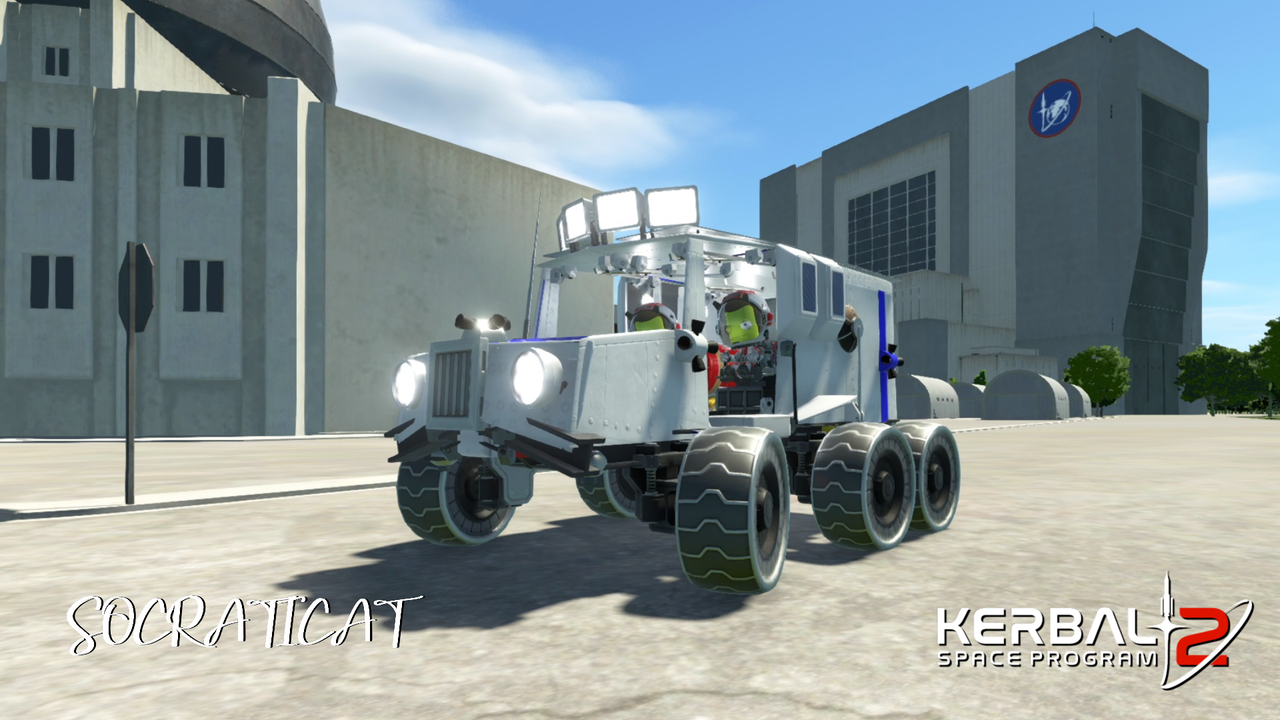 Kerbol Mail Service/ Delivery Truck - The KSP2 Spacecraft Exchange ...
