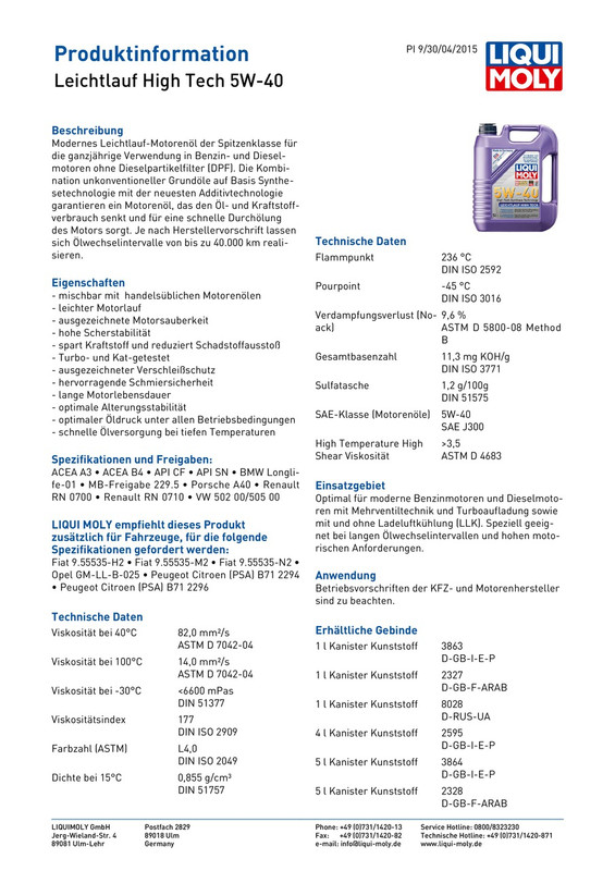 3863 Leichtlauf High Tech5 W 40 9 0 de Page 1 — Postimages