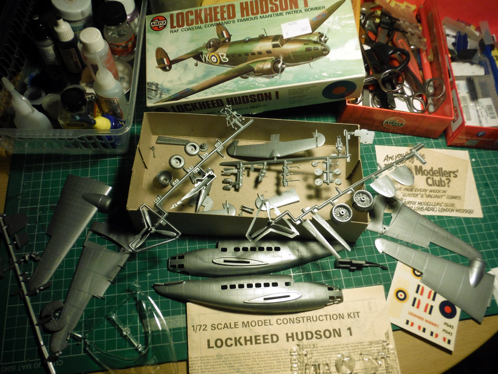 Airfix 1/72 Lockheed Hudson I - Maritime Patrol and Coastal Command GB ...