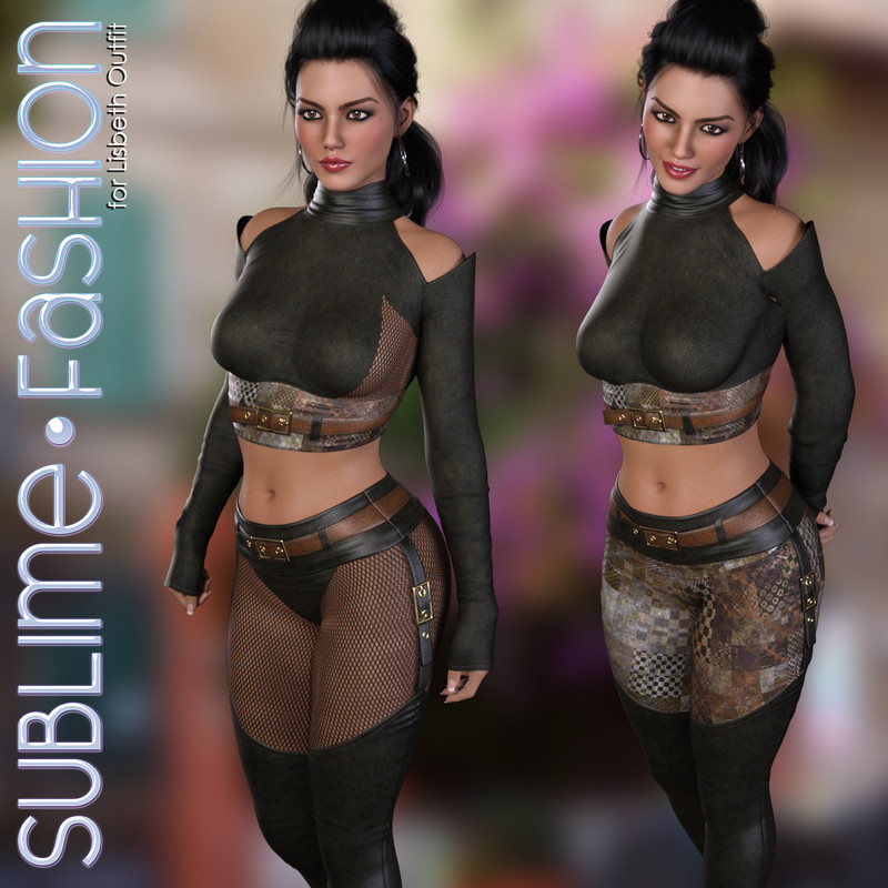 DForce Georgina Outfit For Genesis 8 And 8.1 Females 2023 - Free Daz 3D Models