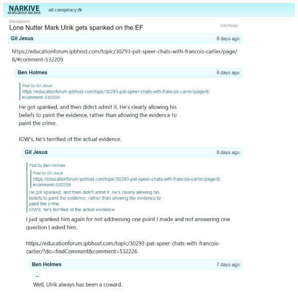 Pat Speer Chats with Francois Carlier - Page 10 - JFK Assassination ...