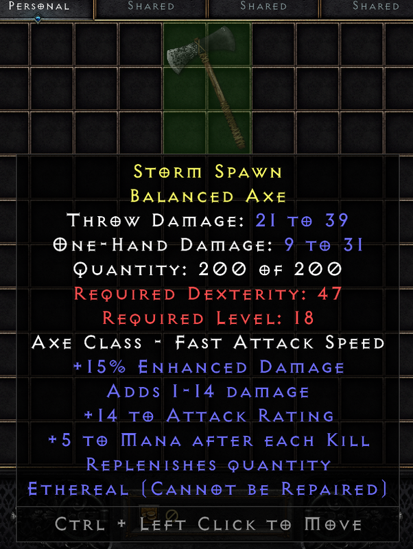 Lld Battle Hammer And Lld Blanced Axe - Topic - d2jsp