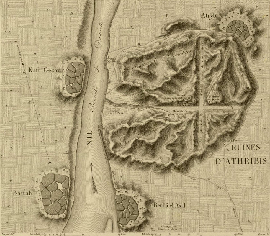 Athribis Plan — Postimages