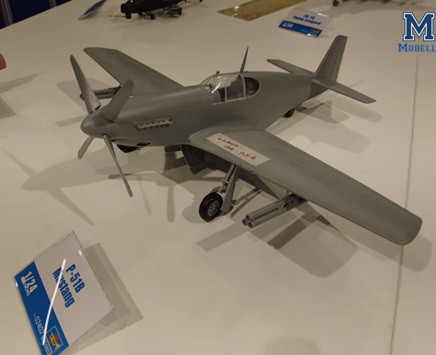 1/24 - North American P-51B/C Mustang Mk.III by Trumpeter - test model ...