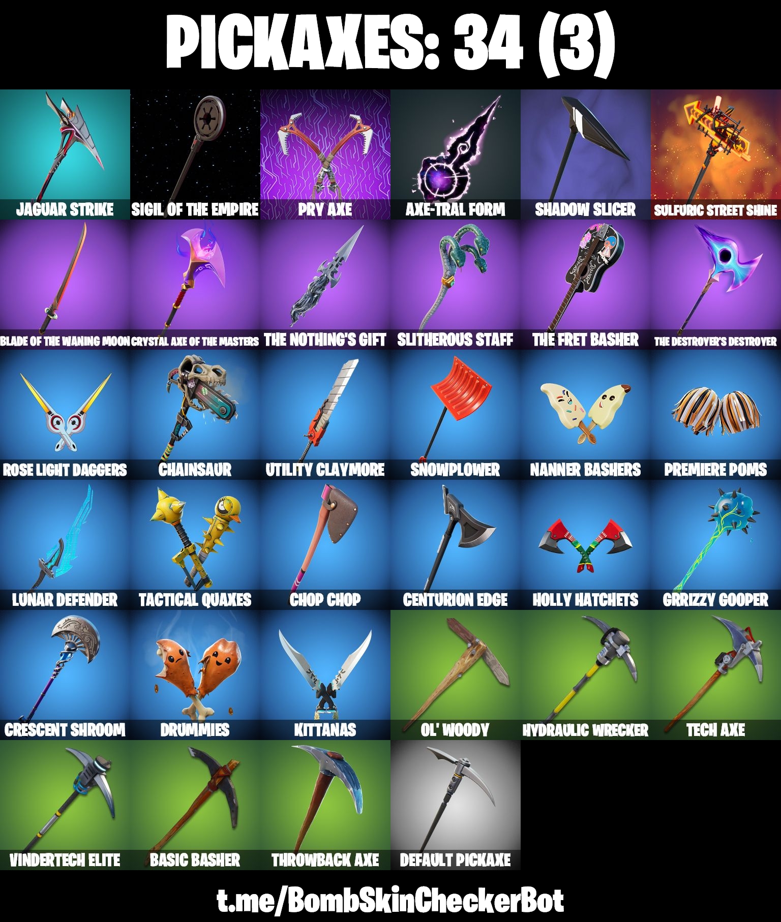 Pickaxes — Postimages