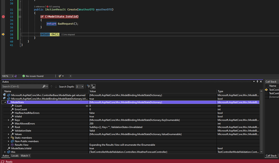 Help With Modelstate Validation R Dotnet