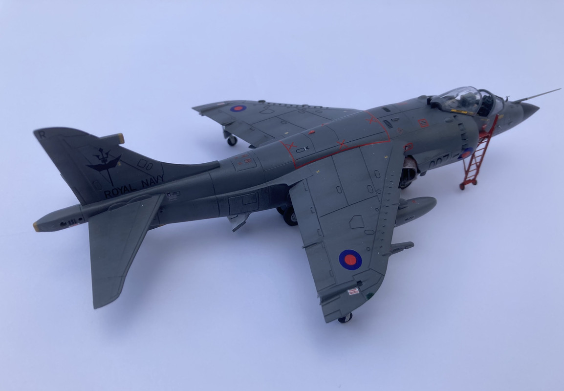 Airfix 1/72 Sea Harrier FRS1 - Ready for Inspection - Aircraft ...