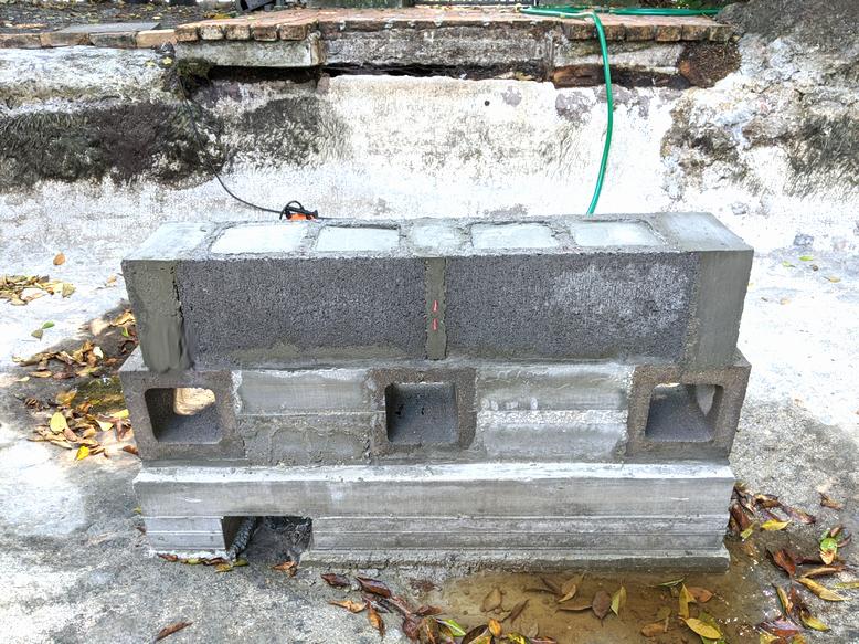 Concrete block immersion in water for a long time? | DIY Home ...