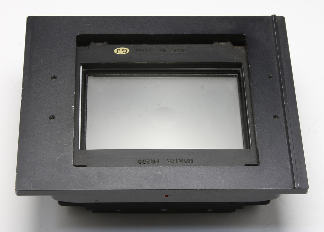 Sold - SOLD! 4x5 Graflok Adapter for Mamiya Press Roll Film & Plate ...