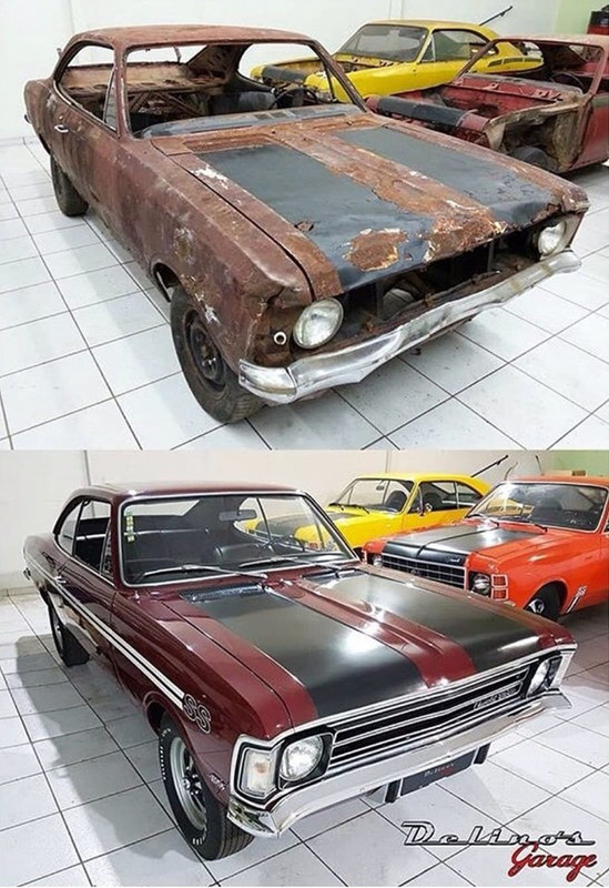 opala SS 6 cilindros 1974