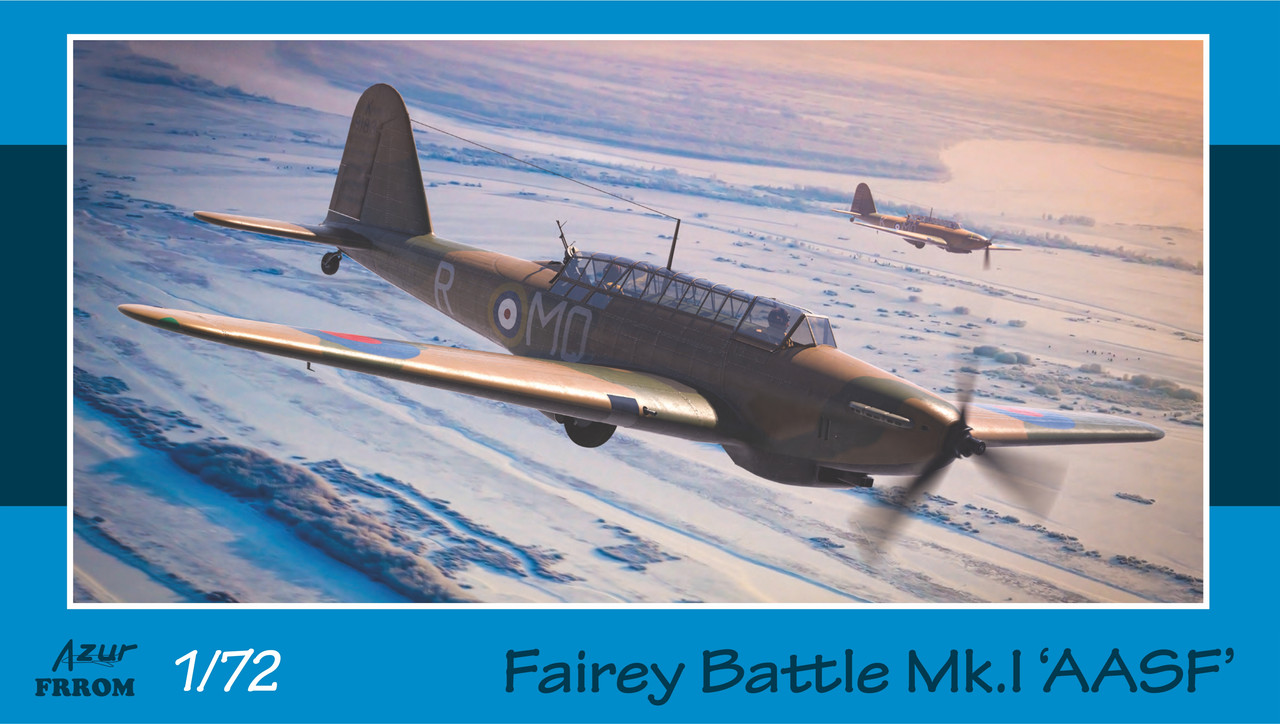 1/72 - Fairey Battle Mk.I by FRROM - 3D renders+sprues+box art+decals+schemes - release in ...