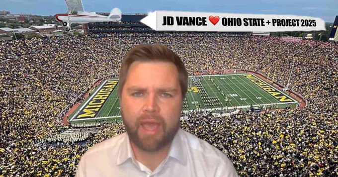 fun news: "The DNC is trolling Trump & JD Vance in a big way this ...