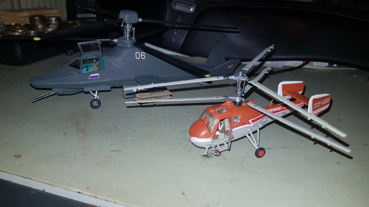 Kamov Ka-58 "Black Ghost" - Global Scale Modeller