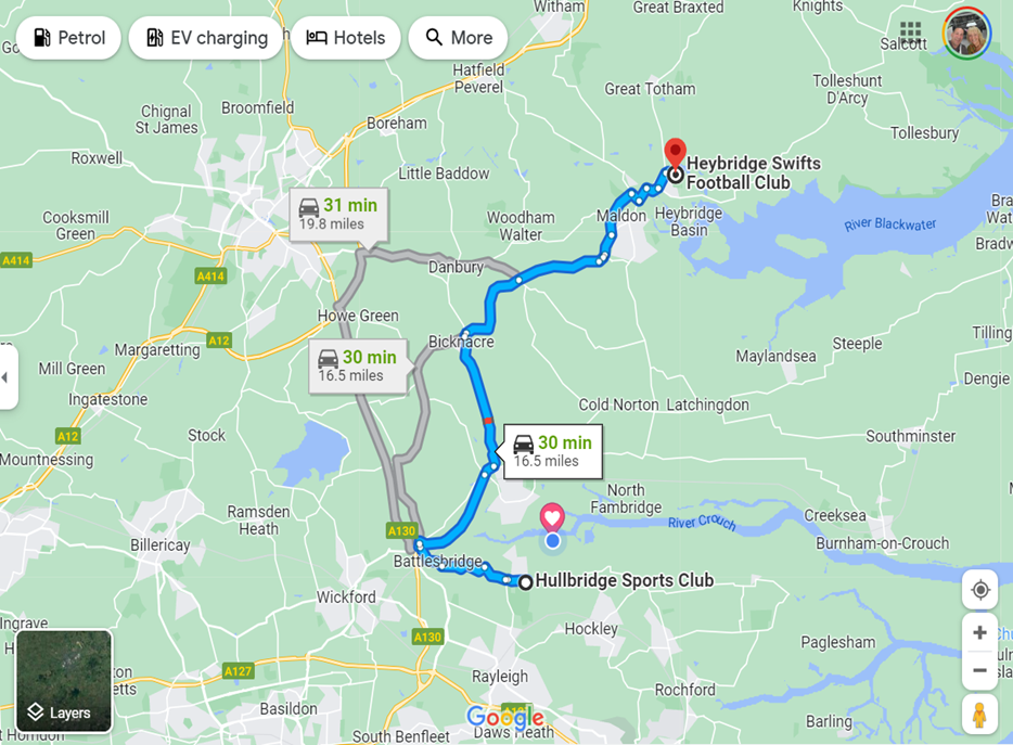 Up Next - Heybridge Swifts