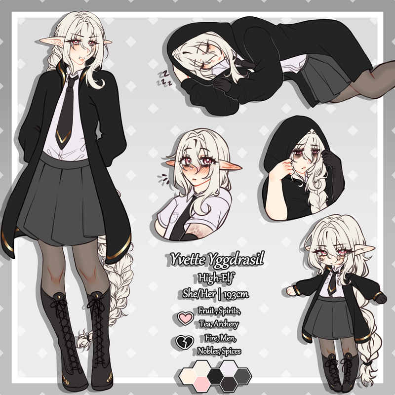 Do You Want to Save Her? - Character Reference Sheets | Scribble Hub