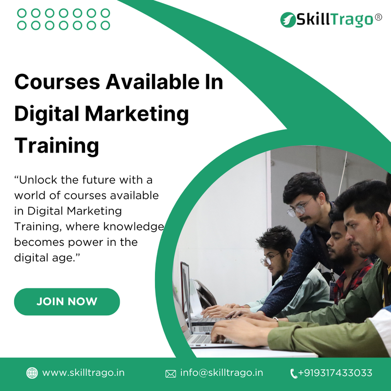 COURSES AVAILABLE IN DIGITAL MARKETING TRAINING — Postimages