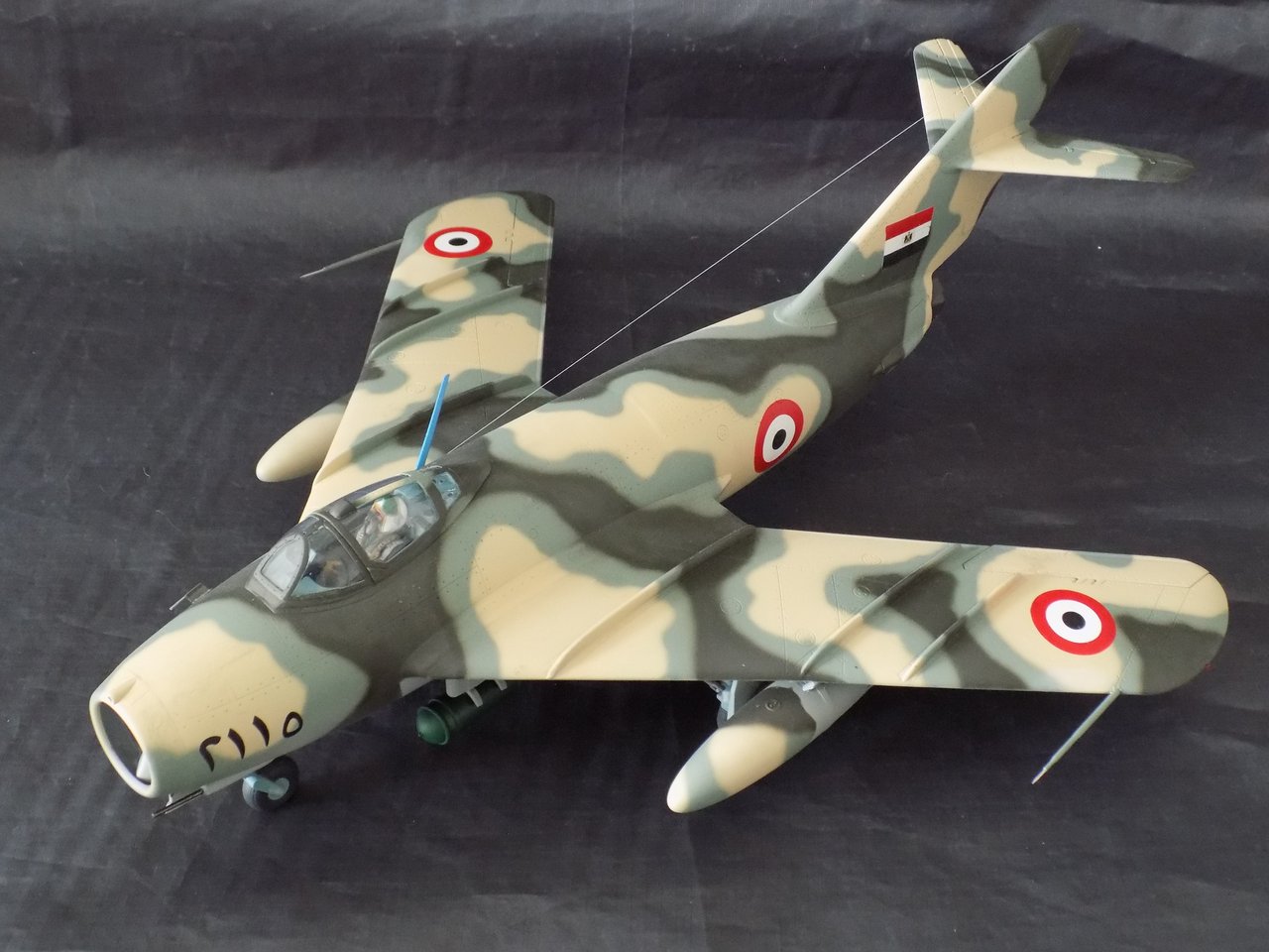 Trumpeter 1/32 MiG-17 Fresco, Egyptian Air Force October War/Yom Kippur ...