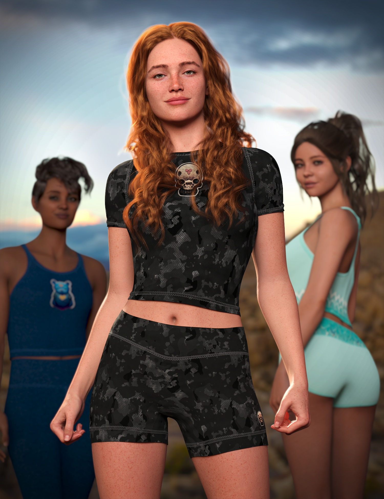 (FILLED) Yoga Girl For Mango Movement Collection For Genesis 9 - Free ...