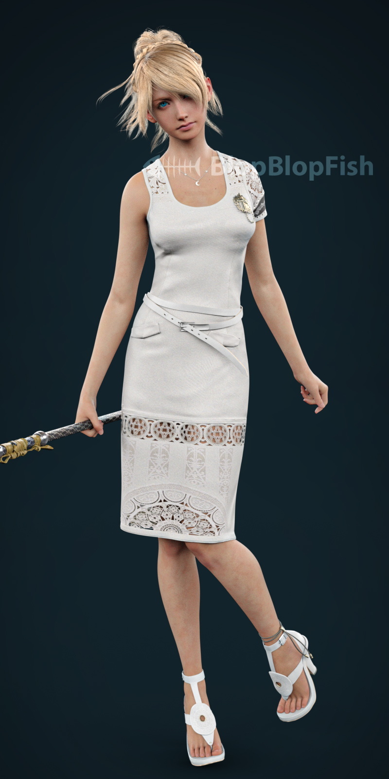 (FILLED 2023-04-26) FFXV Lunafreya For G8F - Free Daz 3D Models