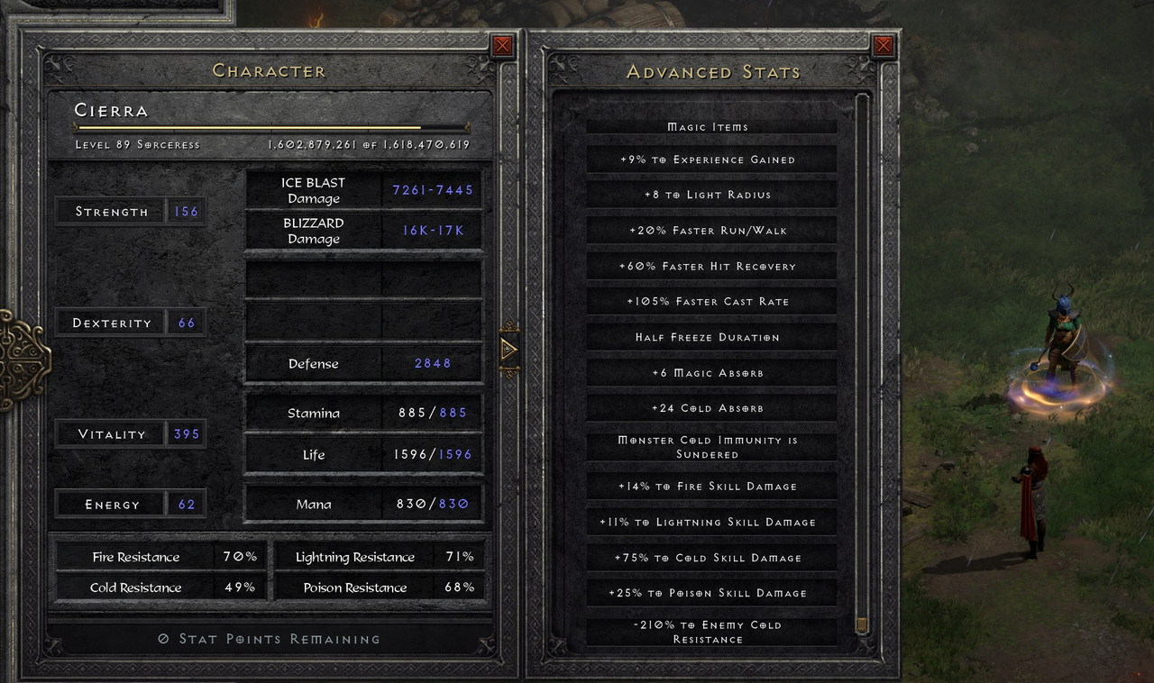 Endgame Blizz Sorc Build Ft - Topic - d2jsp