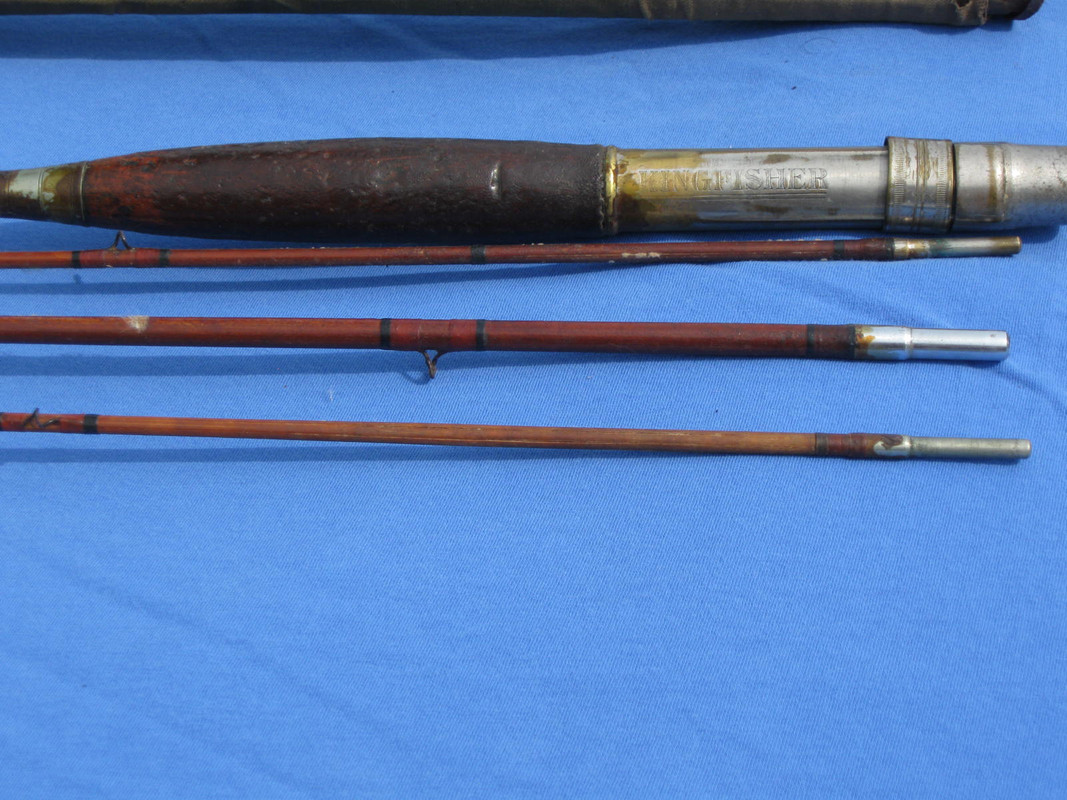 Kingfisher wood rod butt — Postimages
