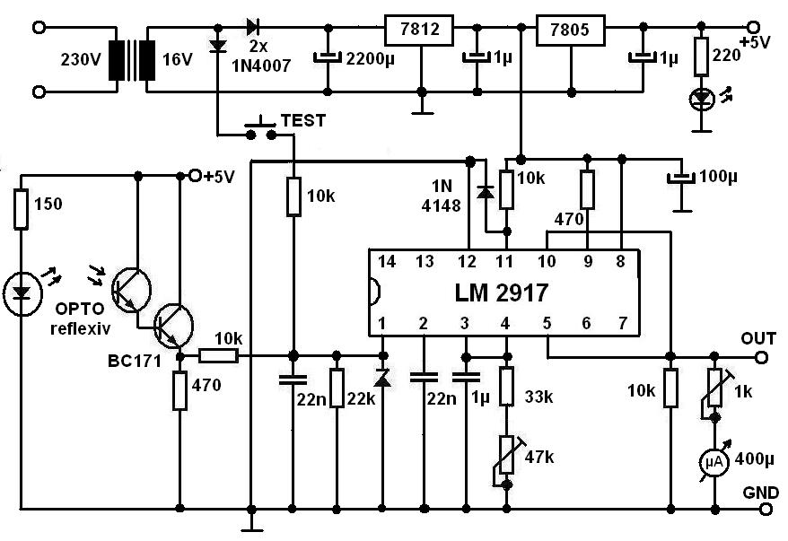 Turometru cu LM2917 - Mici proiecte - ELFORUM - Forumul electronistilor