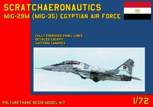 1/72 - Mikoyan-Gurevich MiG-35 "Fulcrum-F" resin kit by ...