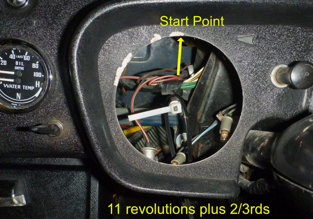 How to match speedometer with trans : MGB & GT Forum : The MG Experience