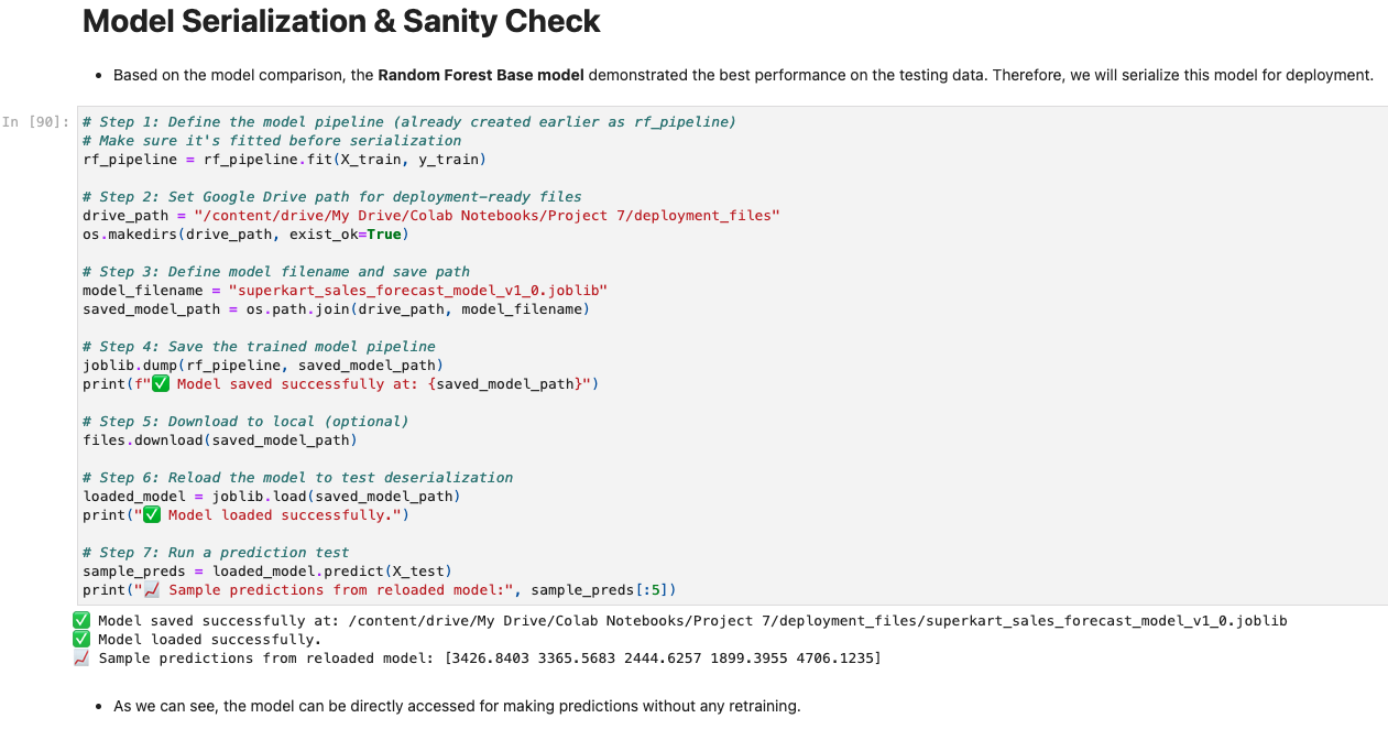 Thomas A. Hall | SuperKart Sales Forecasting App