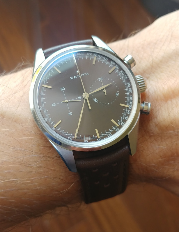 New Watch: Zenith 146 Heritage Brown Dial, What Strap? | WatchUSeek ...