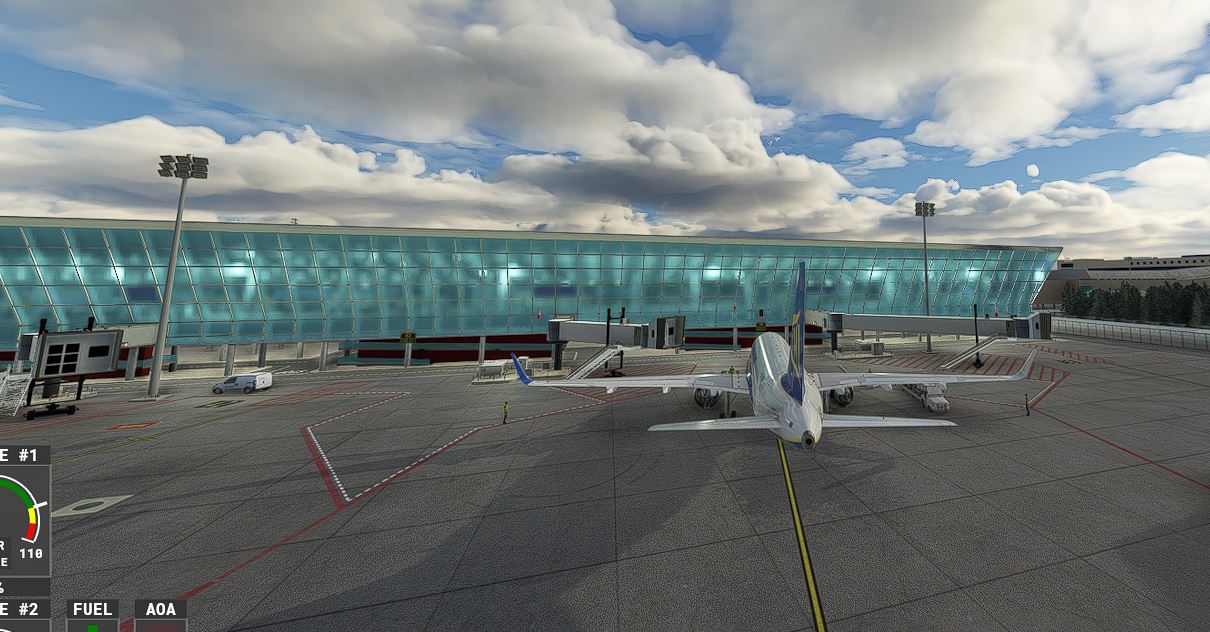 flickering textures in airport windows - Microsoft Flight Simulator ...