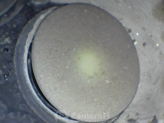 Green color in center of exhaust valve | Van's Air Force