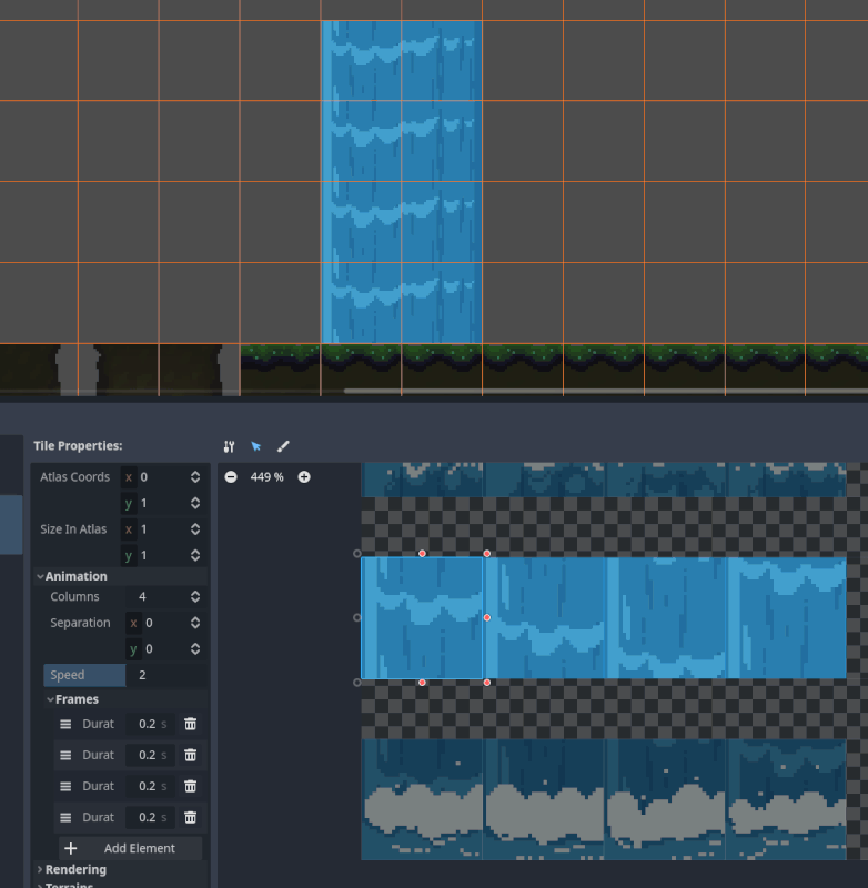 AnimatedTexture in Tilemaps Godot 4.0beta4 : r/godot