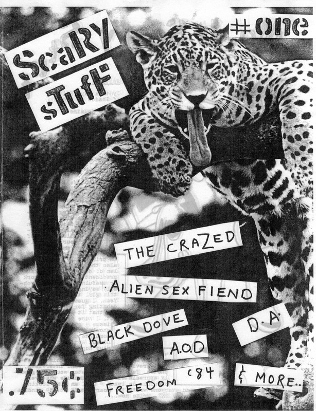 Scary Stuff #1 (1984) [Canadian Zine] • Heavy Metal Rarities Forum